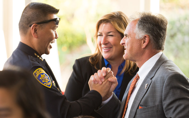 University Police Chief Has Found His Niche in Campus Service | CSUF News
