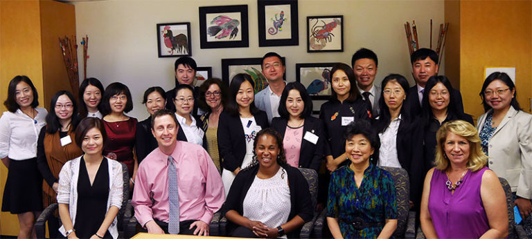 Chinese Scholars Study With College of Education Faculty | CSUF News