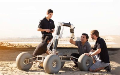 Titan Team Launches Mission to Mars With 'Odyssey' Rover | CSUF News