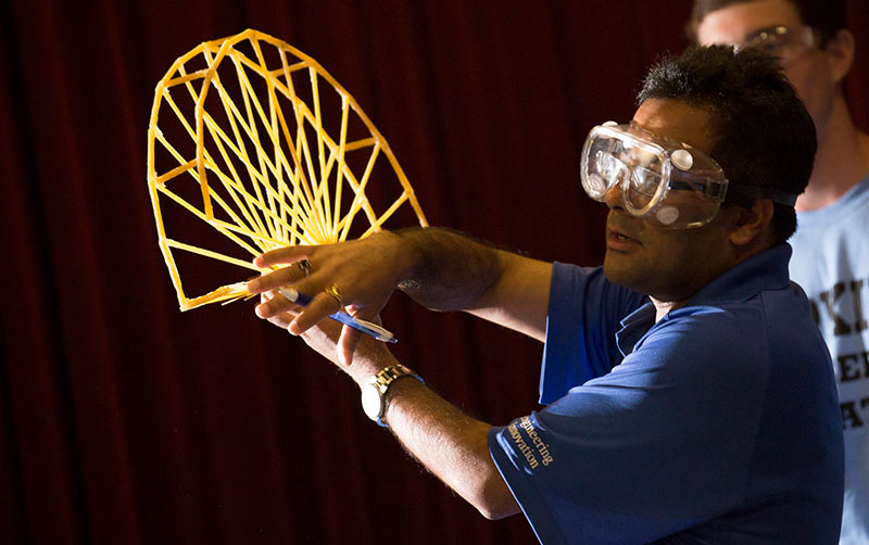 Young Engineers Test Knowledge in Building Spaghetti Bridges | CSUF News
