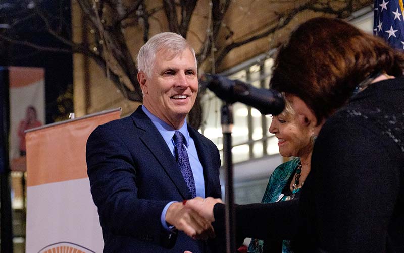 State Senator Tom Umberg Sworn In at Grand Central Art Center | CSUF News