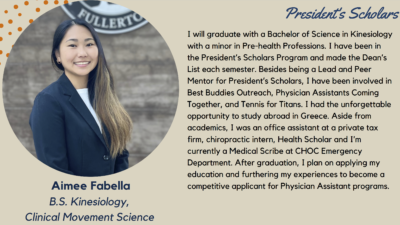 High-Achieving Students Find Home in President’s Scholars Program ...