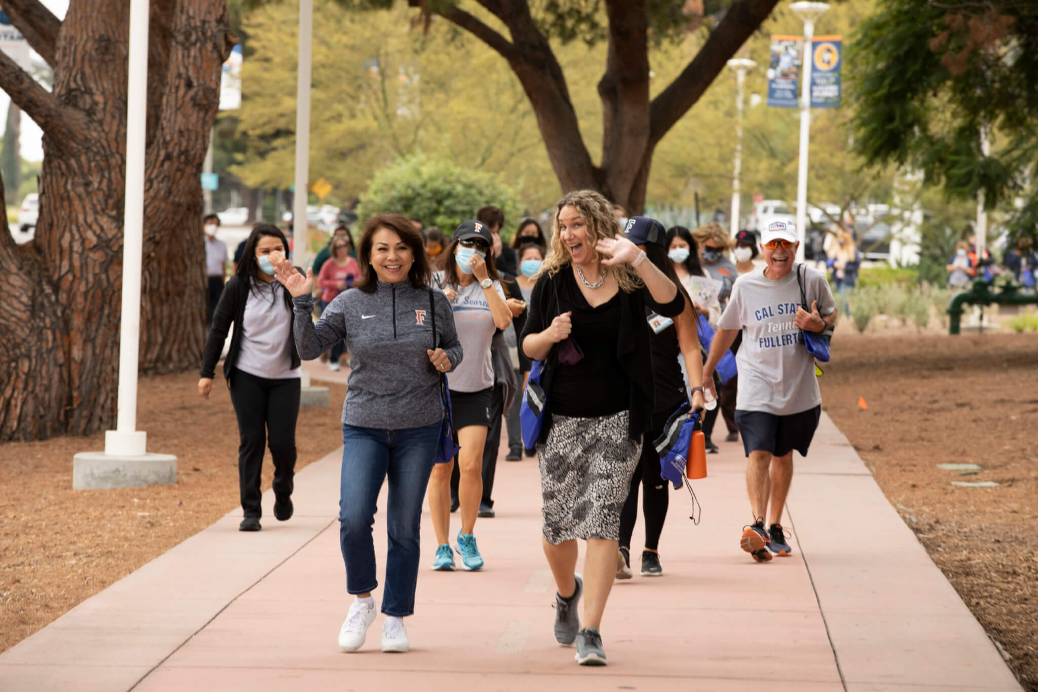 Titans Get Healthy One Step at a Time | CSUF News