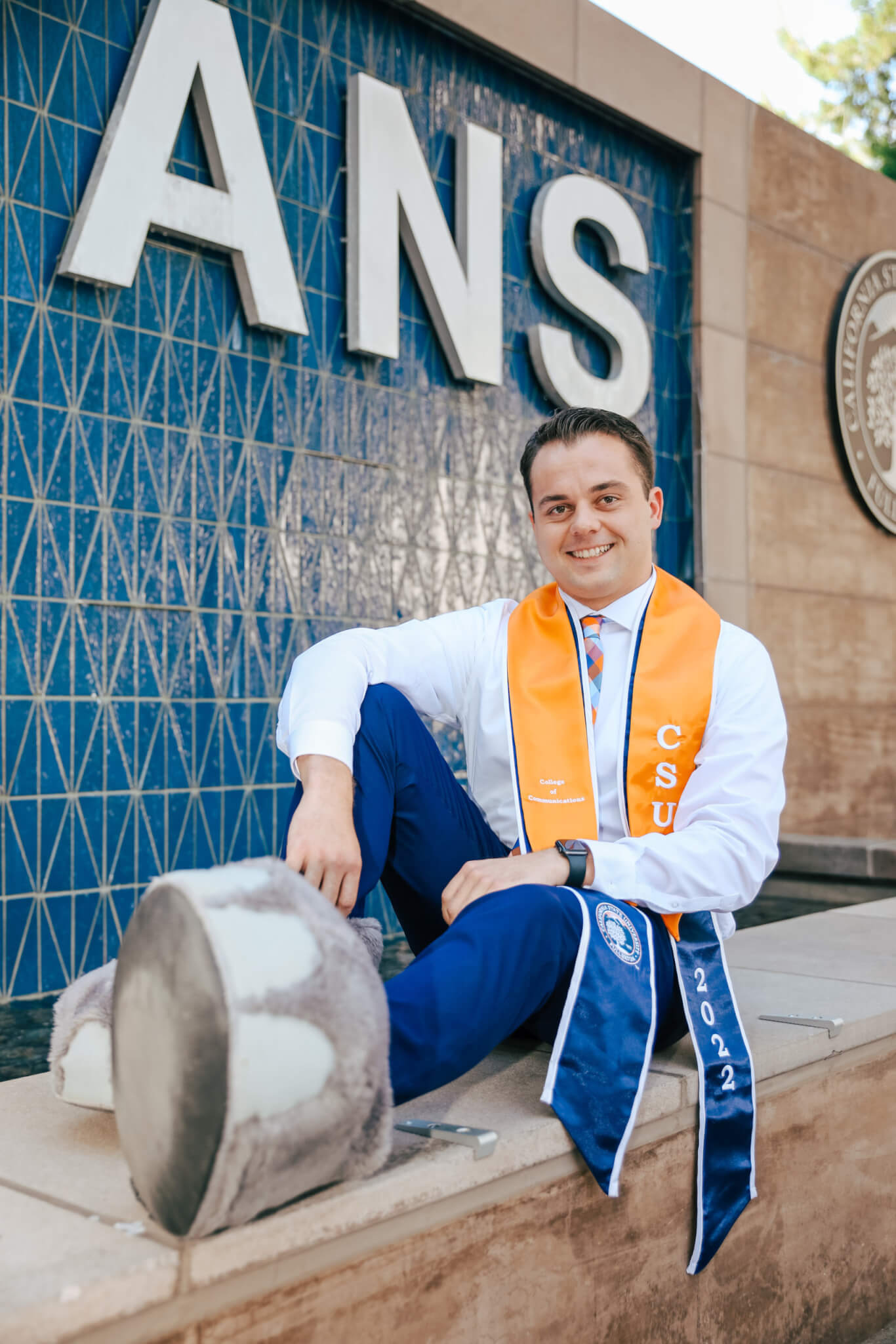 Tuffy Struts the Commencement Stage | CSUF News