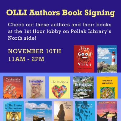 OLLI Authors Book Signing at Pollak Library | CSUF News
