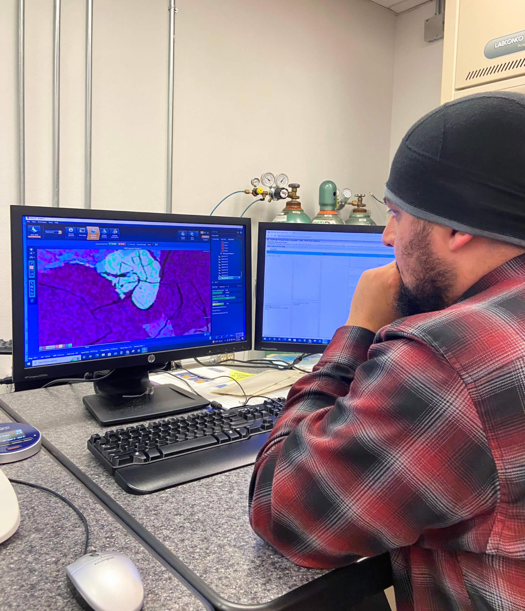 Future Geologist Studies Rare Meteorite From Mars | CSUF News