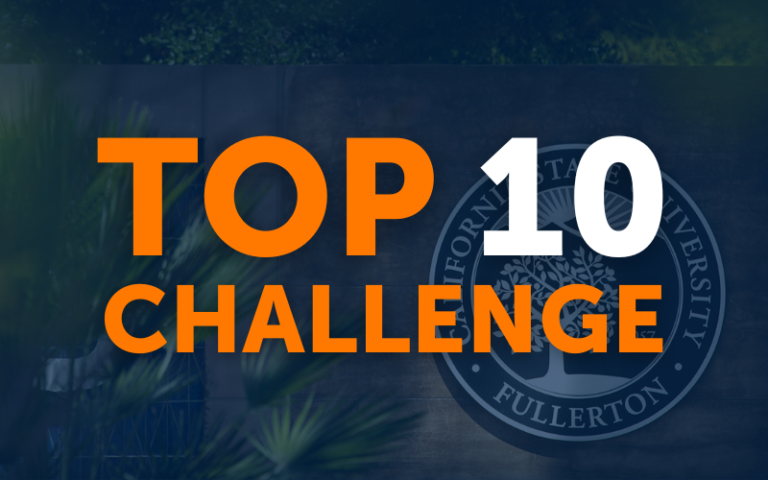 The Top 10 Challenge is back! | CSUF News