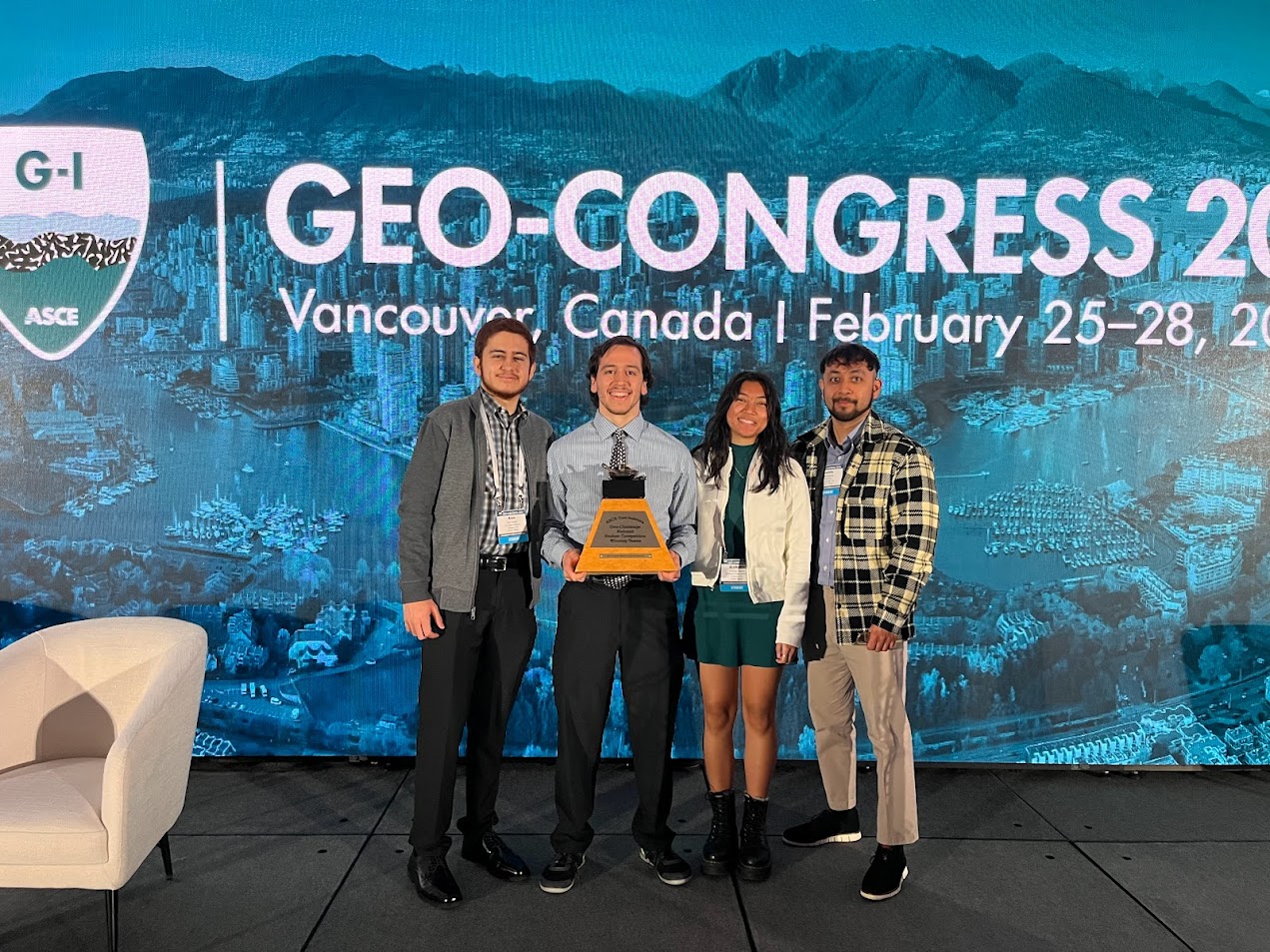 CSUF Civil Engineering GeoWall Team Clinches National Victory | CSUF News