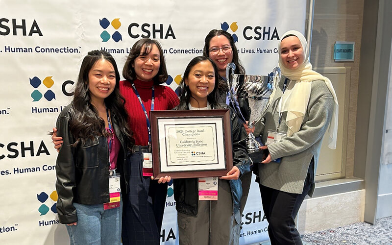 Communicative Disorders Students Win Top Honors at Annual College Bowl ...