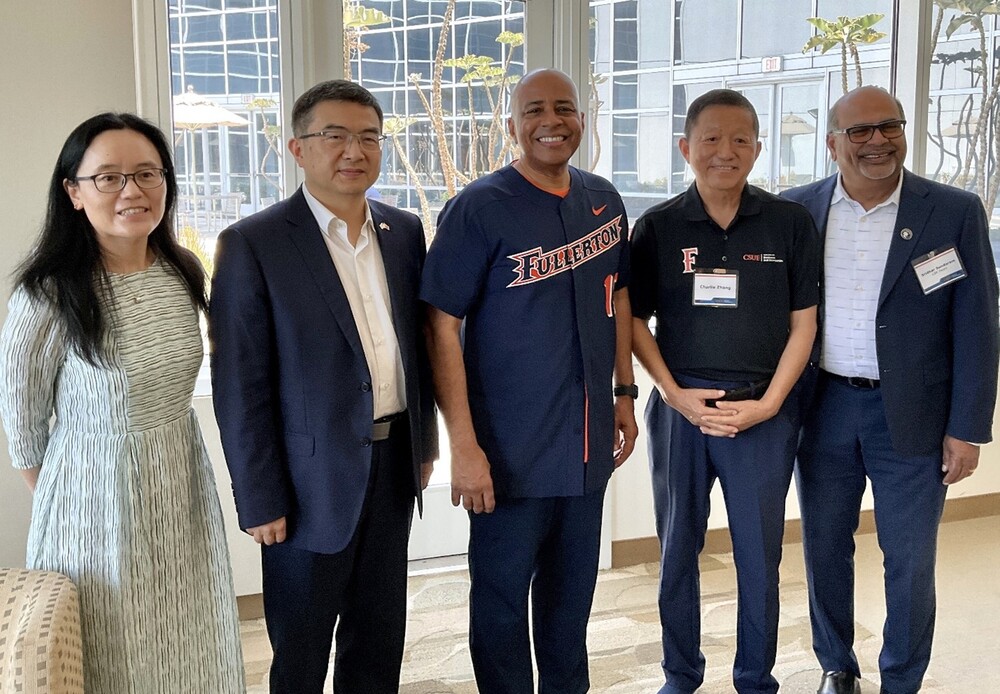 Chinese Consular Officials, Titan Supporter Charlie Zhang Get Firsthand ...