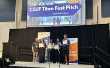 Students Take Second and Third Spots in Titan Fast Pitch Competition | CSUF News